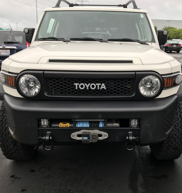 FJ Cruiser - Winch Mount - Mean Mother Winch - Sirius Pro LED Lights ...